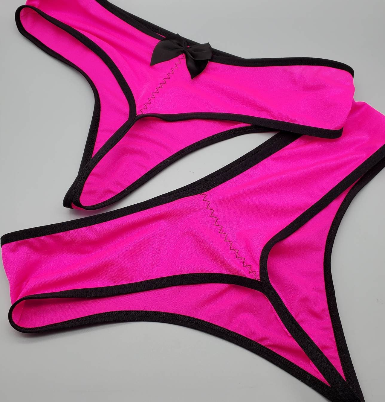 His Or Hers Thong Panties Hand Made Thong Men Underwear Women Etsy