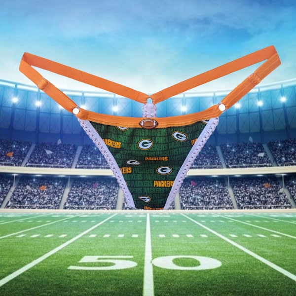 Green Bay Packers Panties - Etsy