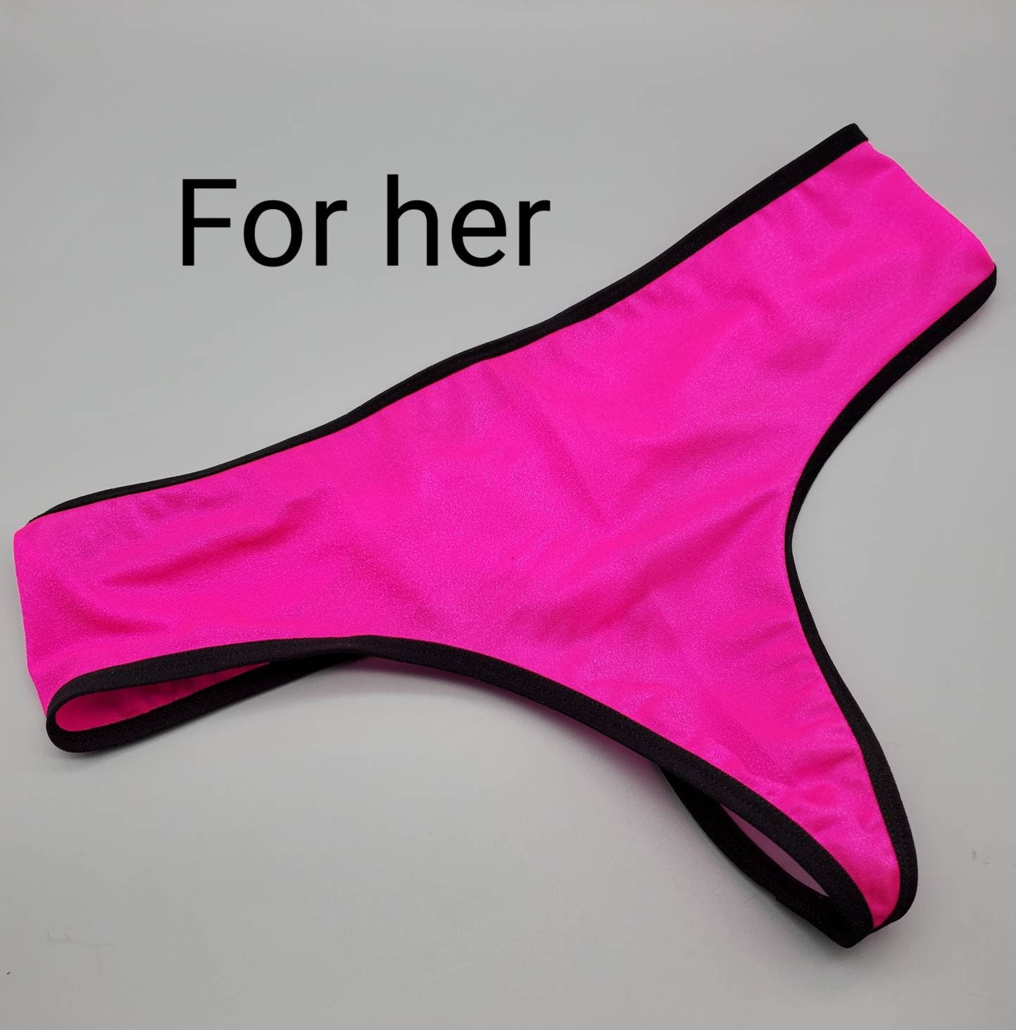 His Or Hers Thong Panties Hand Made Thong Men Underwear Women Etsy