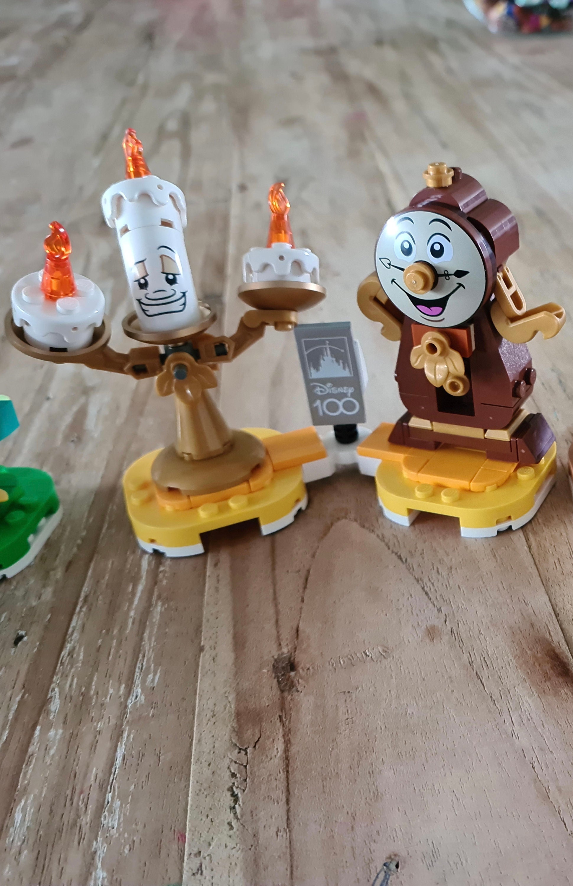 Lumiere & Cogsworth LEGO® Mini-builds NEW - Etsy