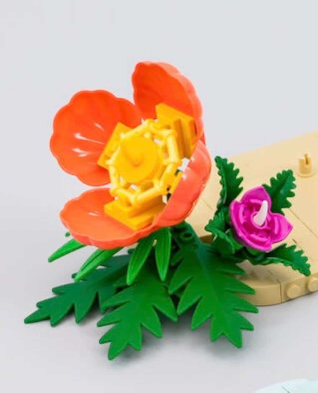 NEW LEGO® Hibiscus Flower Mini-build - Etsy