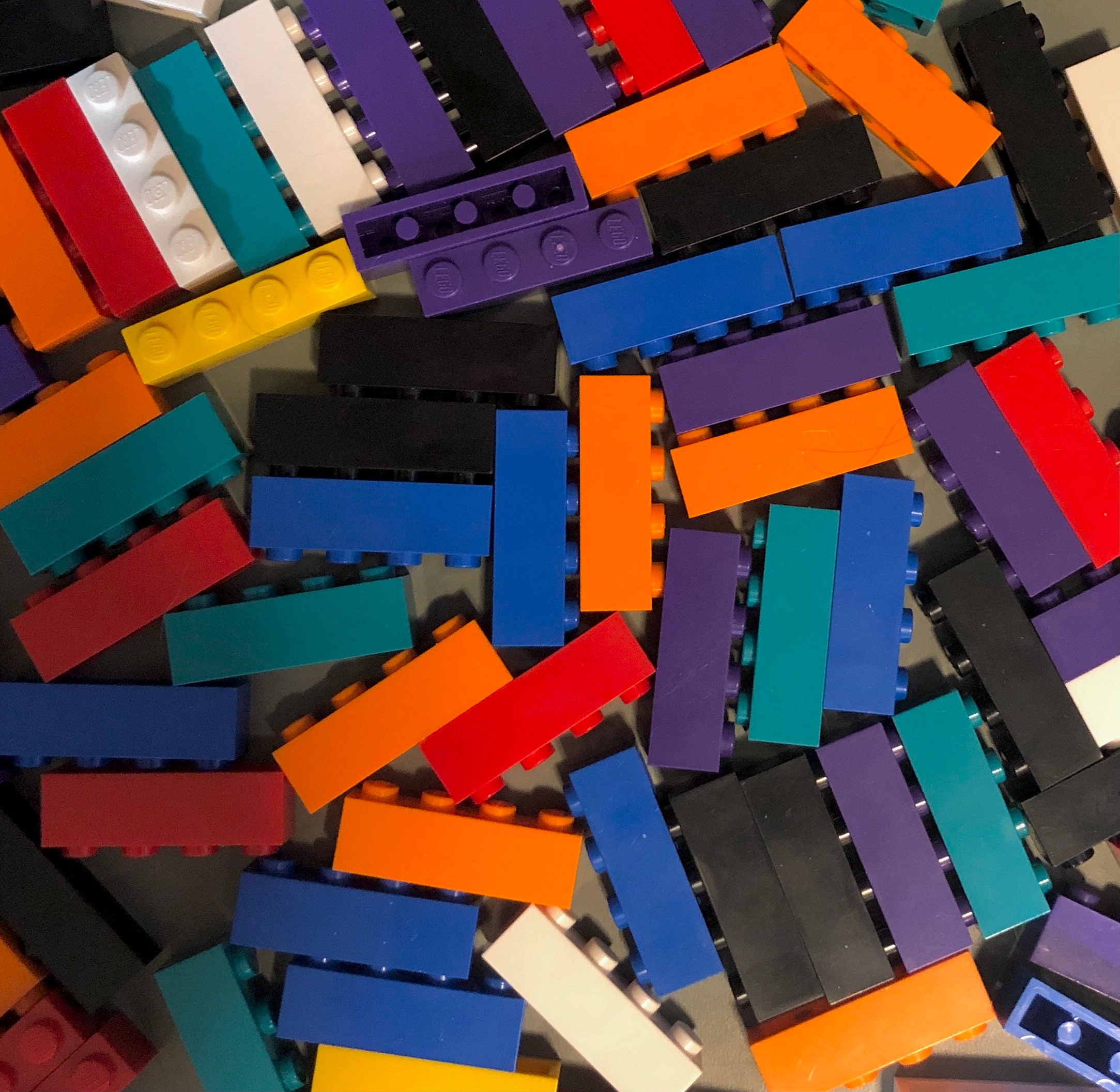 50 New 1 X 4 Lego® Bricks - Supplies for Art and Education Projects - Etsy