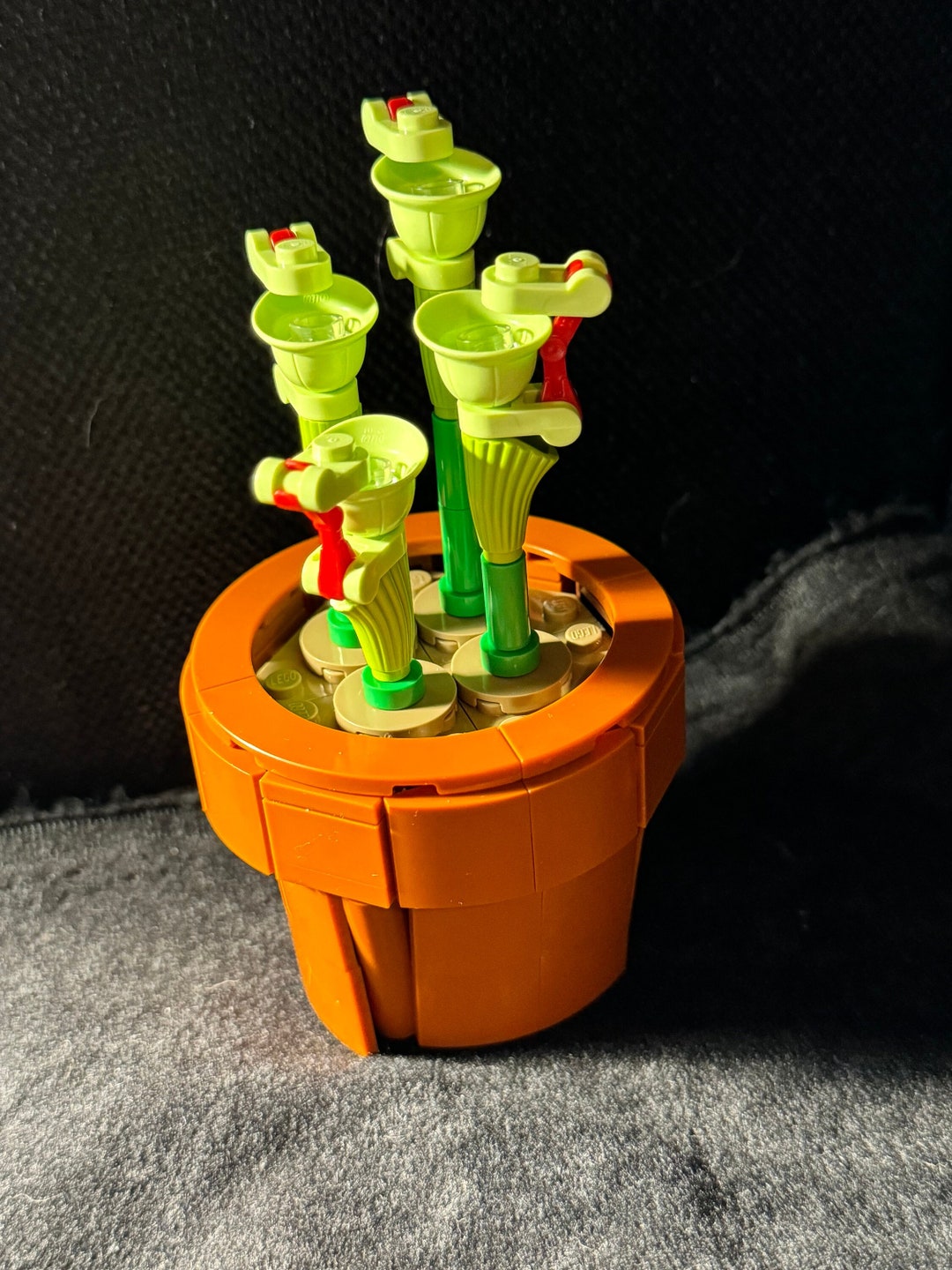 Yellow Pitcher Plant in a Pot - LEGO® Mini-build - NEW - Etsy