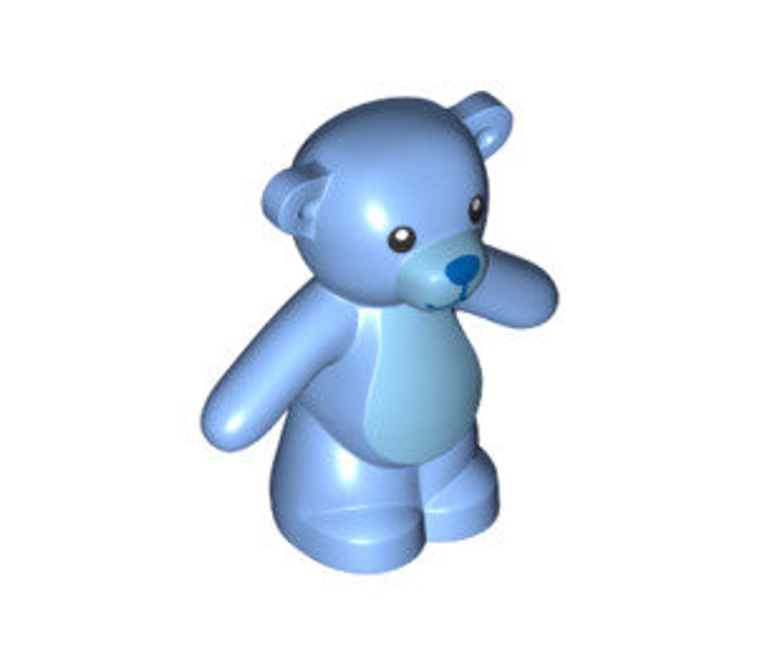 LEGO® - NEW - Medium Blue Teddy Bear - Etsy