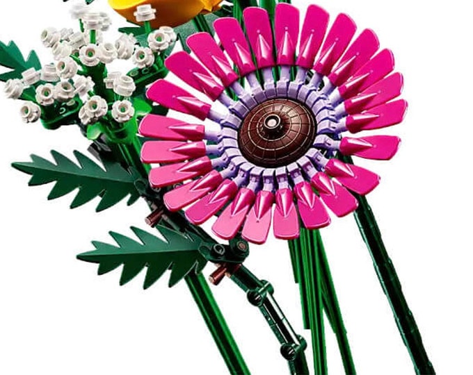 NEW - LEGO® - 1 Stem of a Magenta Gerbera Daisy - Etsy