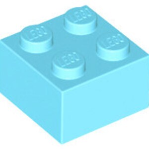 50 New 2 X 2 Lego® Bricks - Supplies for Art and Education Projects - Etsy