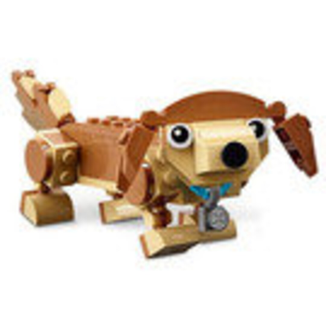 Long Haired Dachshund - LEGO® Mini-build - NEW - Etsy