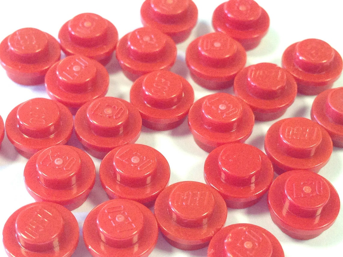 LEGO® 50 1x1 Round Plates buttons NEW - Etsy