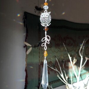 Owl Suncatcher - Etsy UK