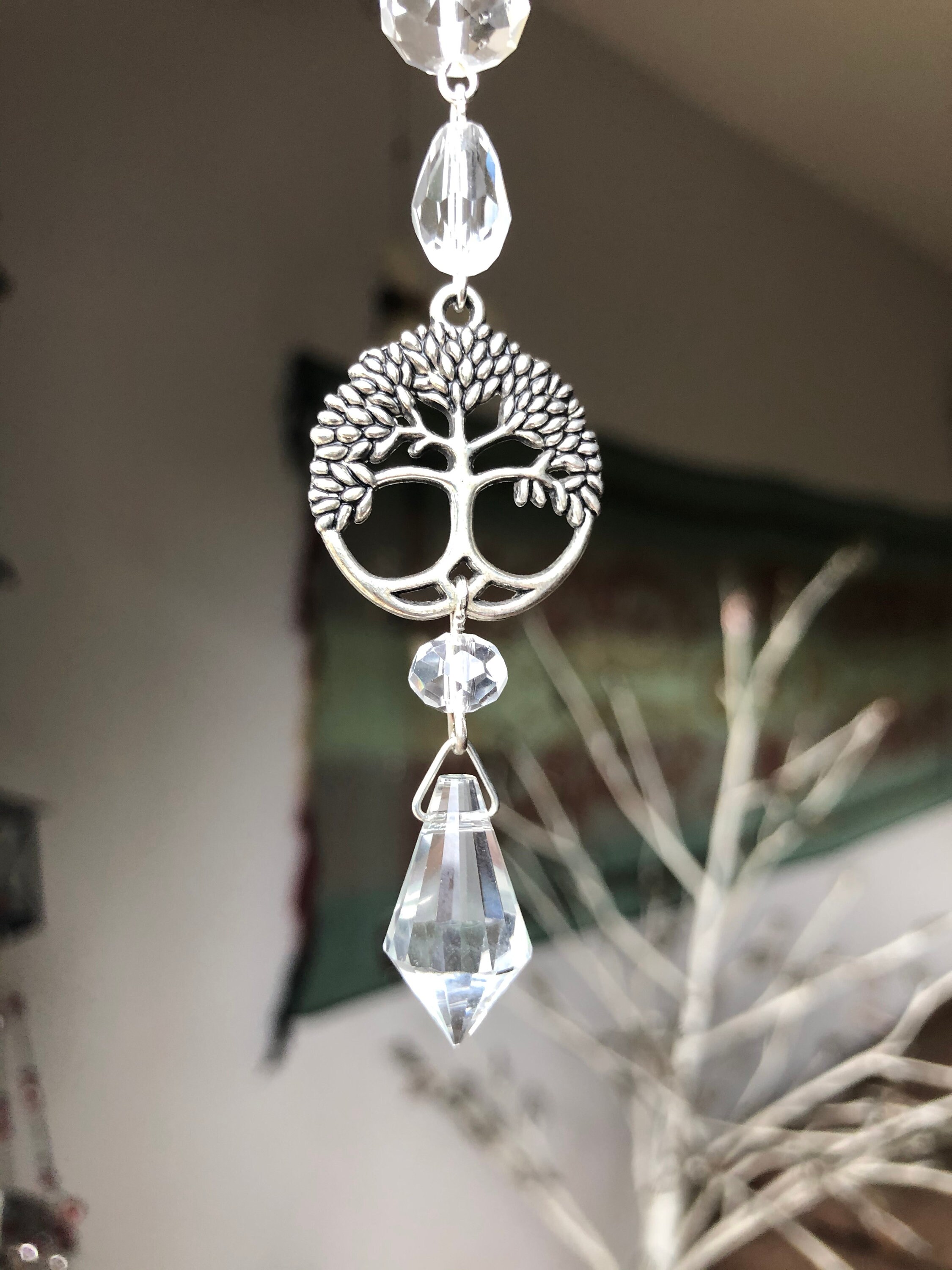 Tree of Life Suncatcher - Etsy UK