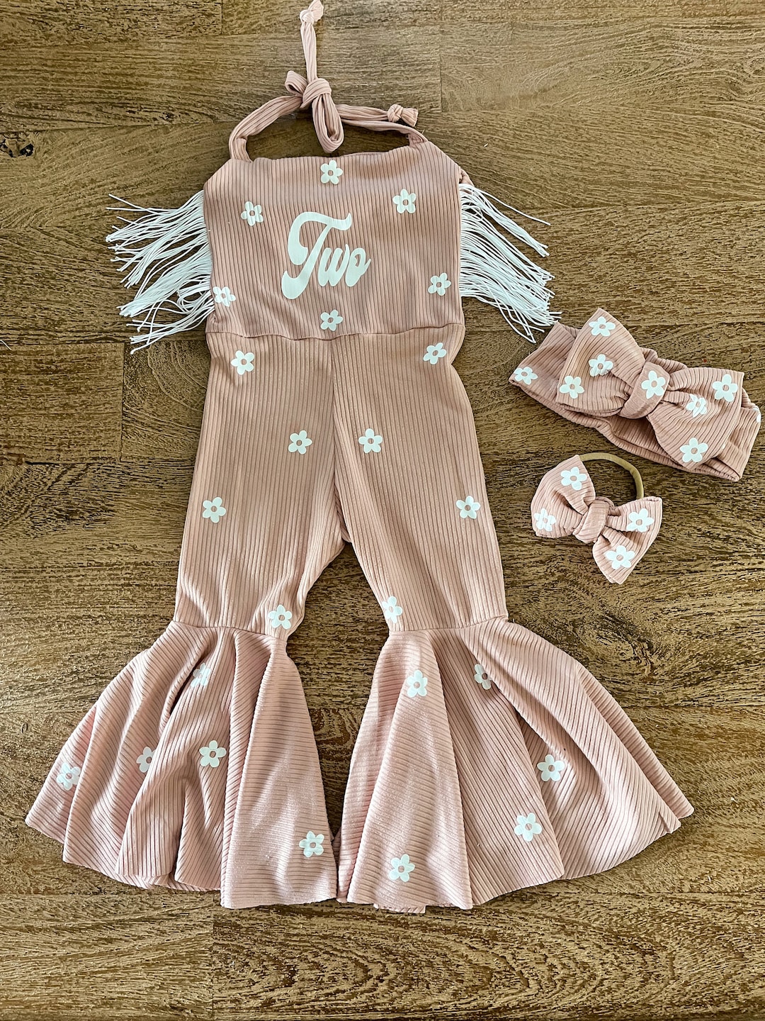 Customizable |groovy One| Two Groovy Birthday Outfit | Bell Bottom ...