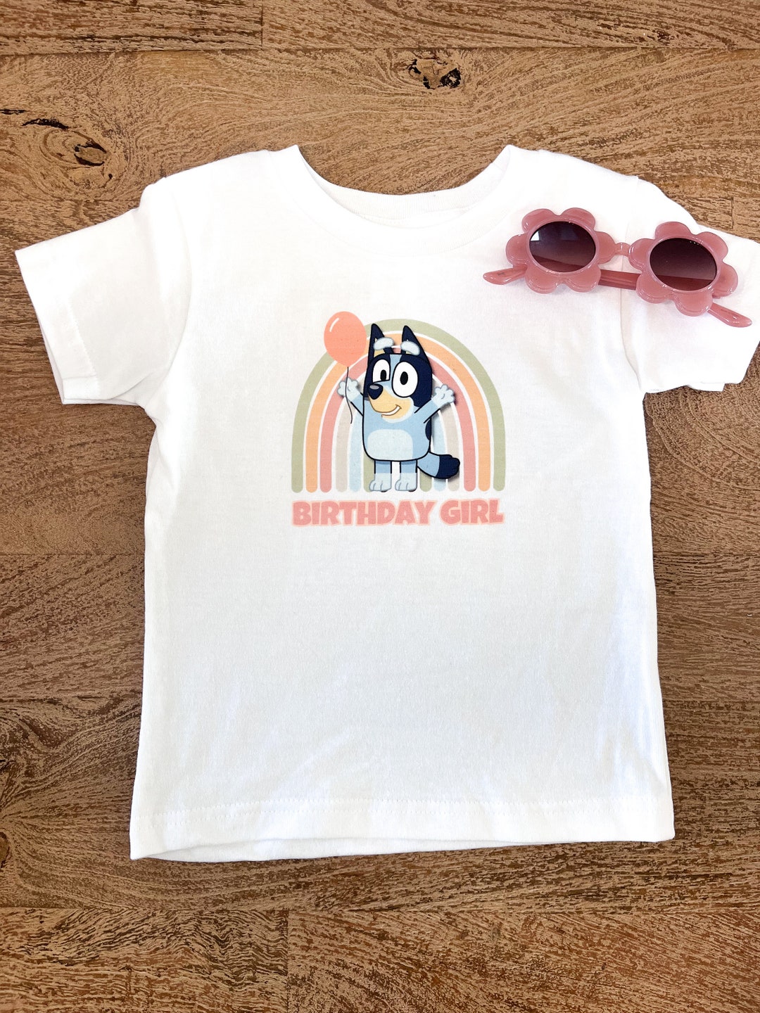 Bluey Birthday Girl| Bluey Top| Bluey Shirt| Bluey Birthday - Etsy