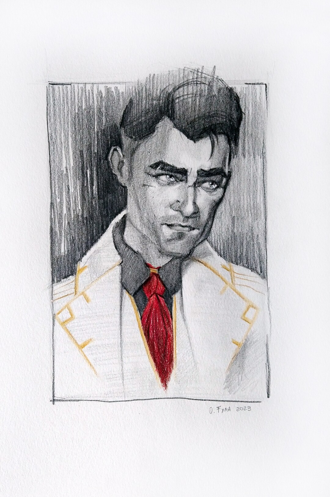 Man Graphite Sketch A4 - Etsy