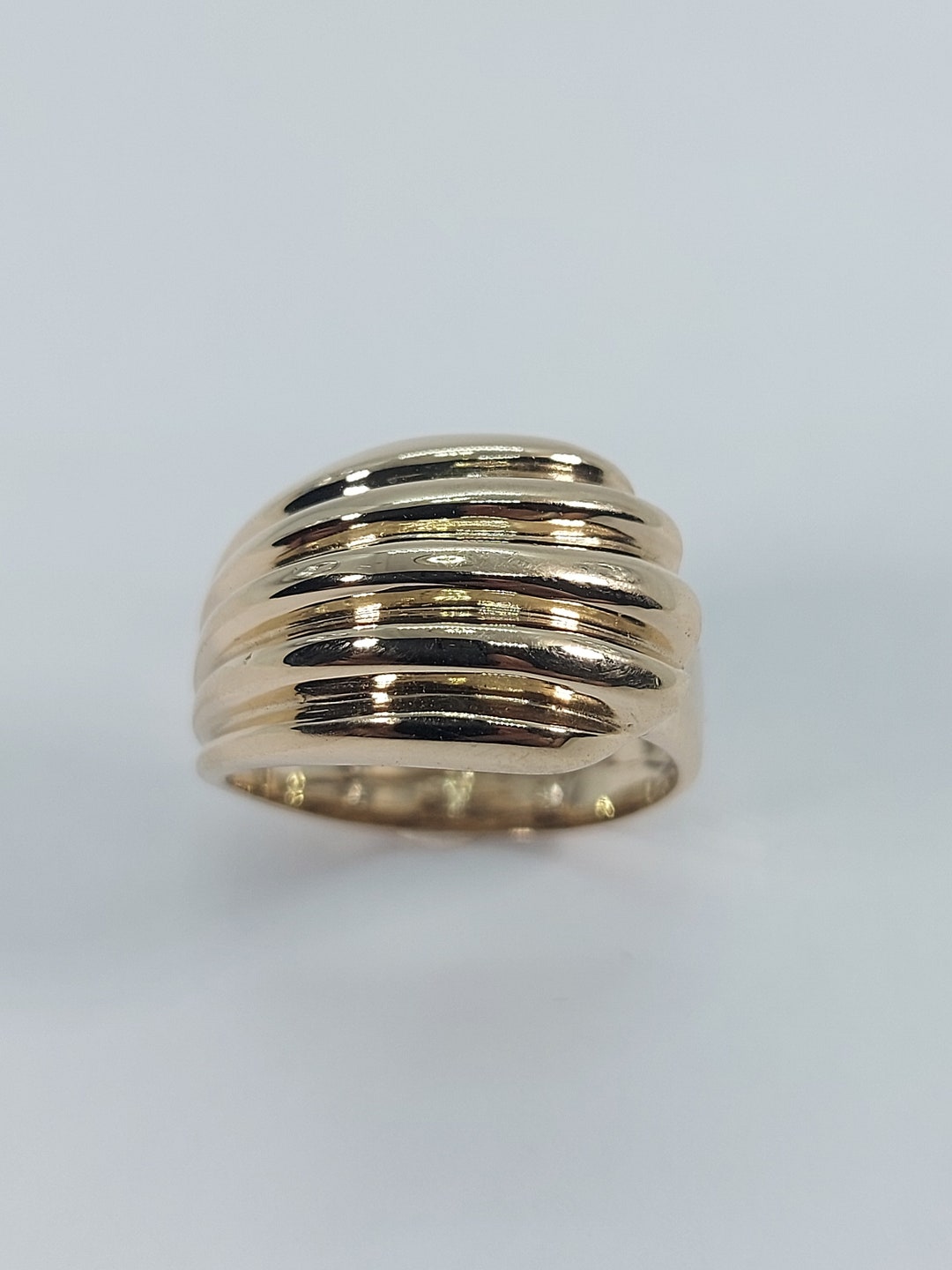 Gold Spoon Ring, Solid Gold Spoon Ring, Spoon Rings, Gold Spoon Ring ...