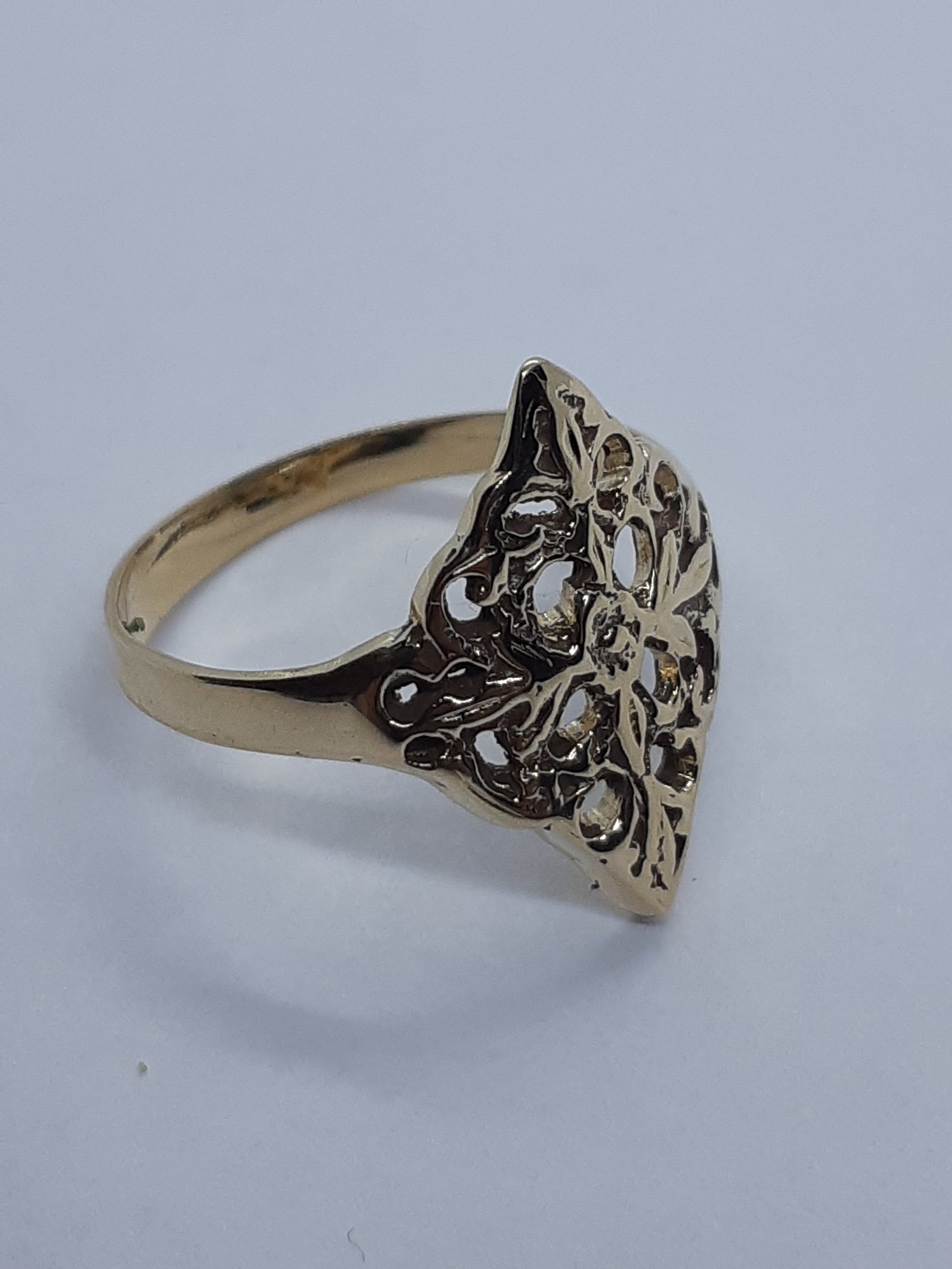 Anillo de oro amarillo oro amarillo envío gratuito oro - Etsy España