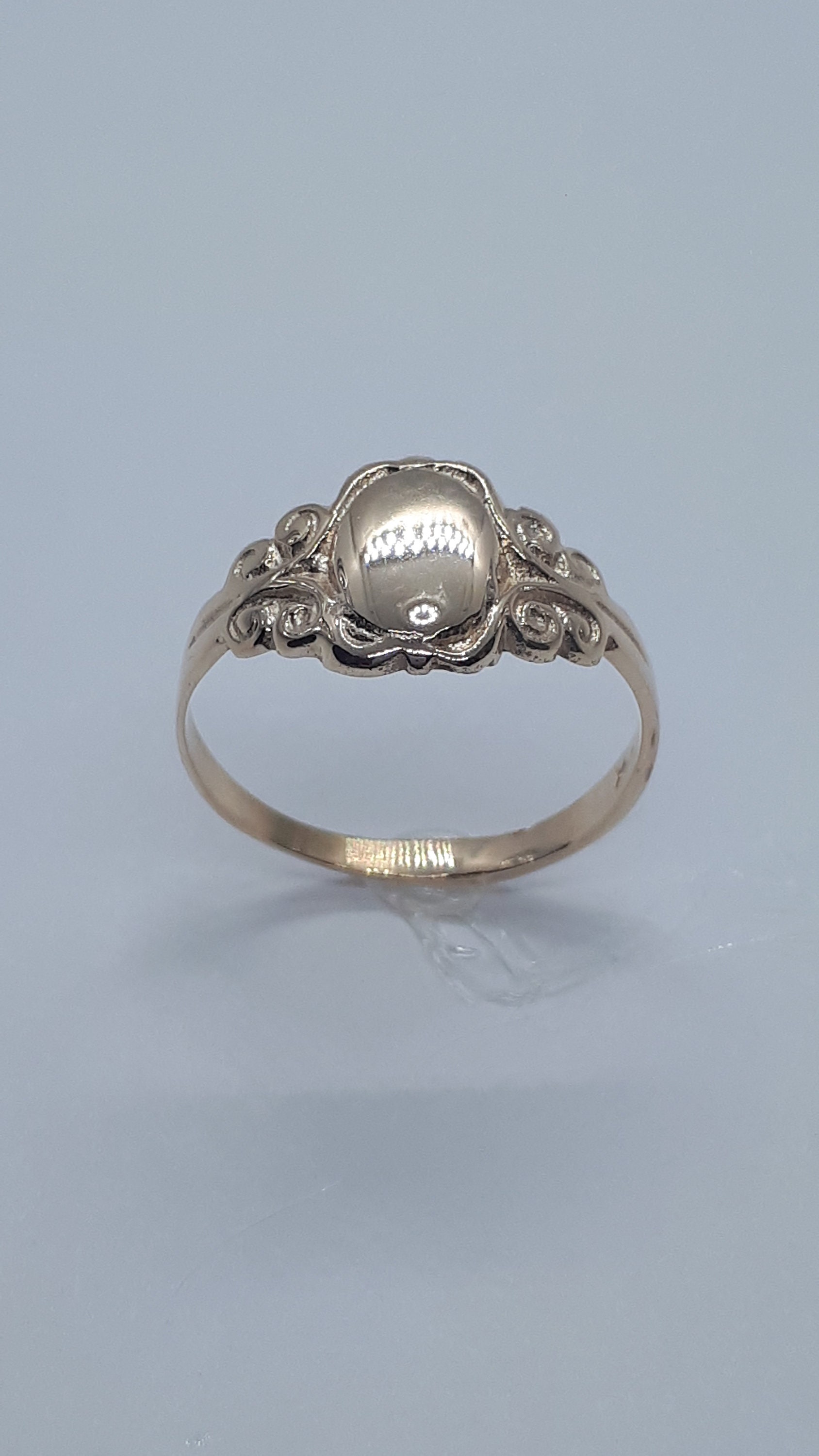 Signet Ring Gold Signet Ring Women Signet Ring Kids Signet - Etsy Canada