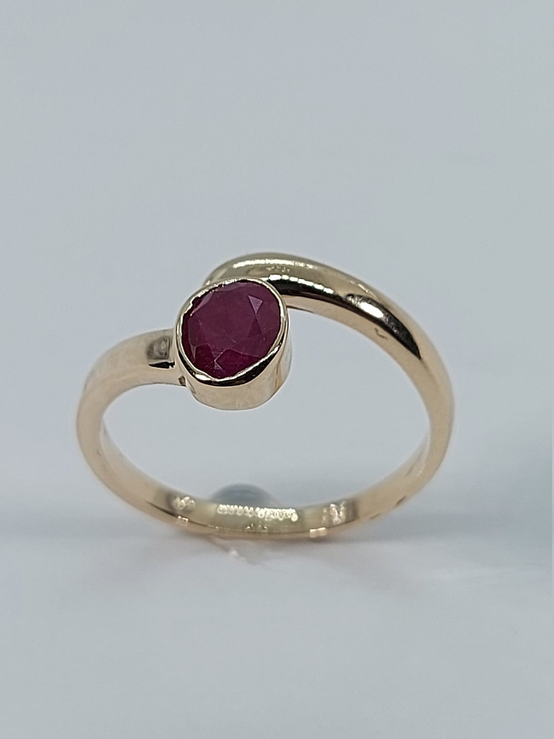 Ruby Ring, Yellow Gold and Ruby, Ruby Rings, Yellow Gold Ring, Free ...