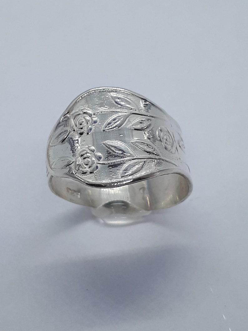 Spoon Ring Solid Sterling Silver Spoon Rings Women Silver - Etsy