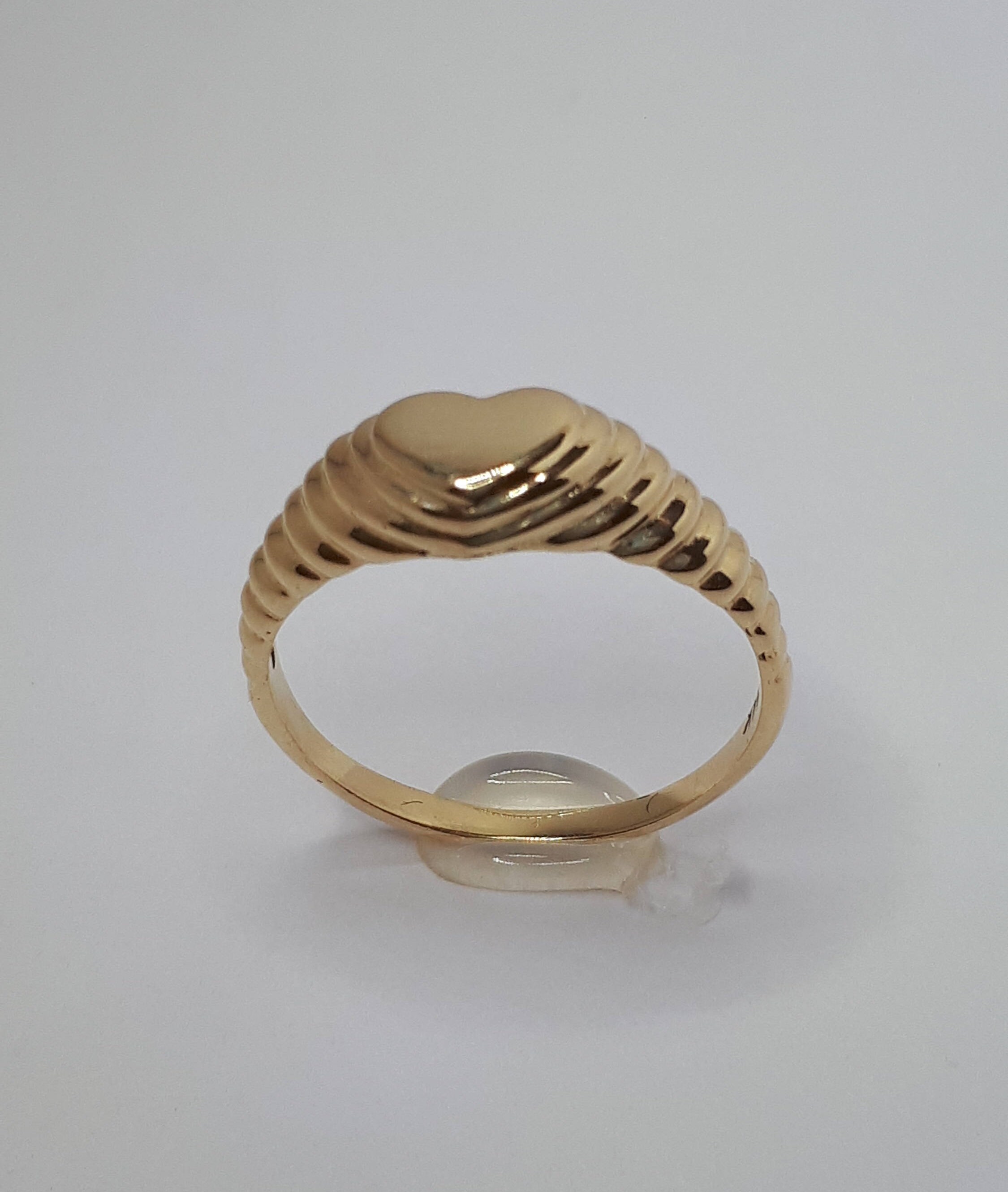 Women Signet Ring Girl Initials Ring Signet Ring Gold | Etsy