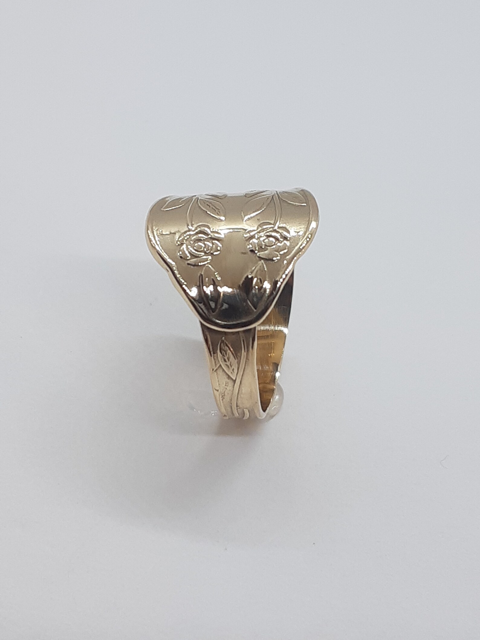 Gold Spoon Ring, Solid Gold Spoon Ring, Spoon Rings, Gold Spoon Ring ...