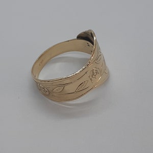Gold Spoon Ring, Solid Gold Spoon Ring, Spoon Rings, Gold Spoon Ring ...
