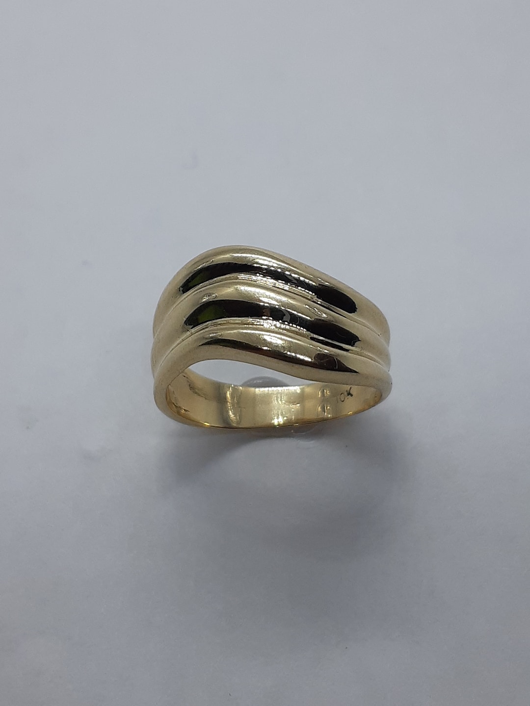 Yellow Gold Ring, Yellow Gold, Free Shipping, 10k Yellow Gold, Women ...