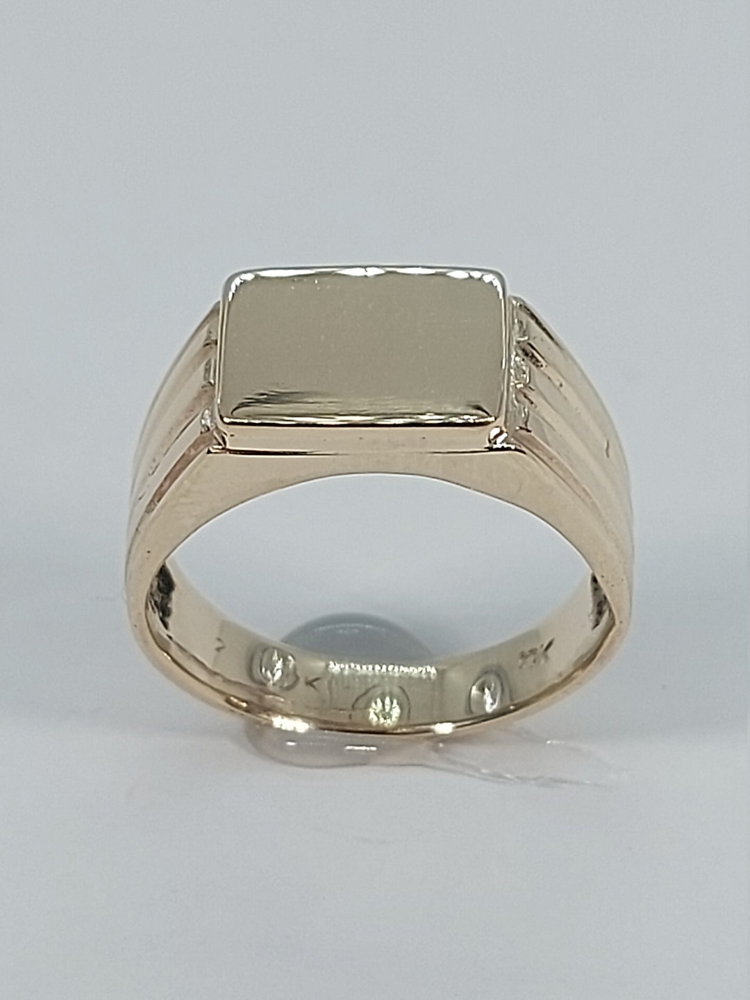 Signet Ring, Men Signet Ring, Gold Signet Ring, Women Signet Ring ...