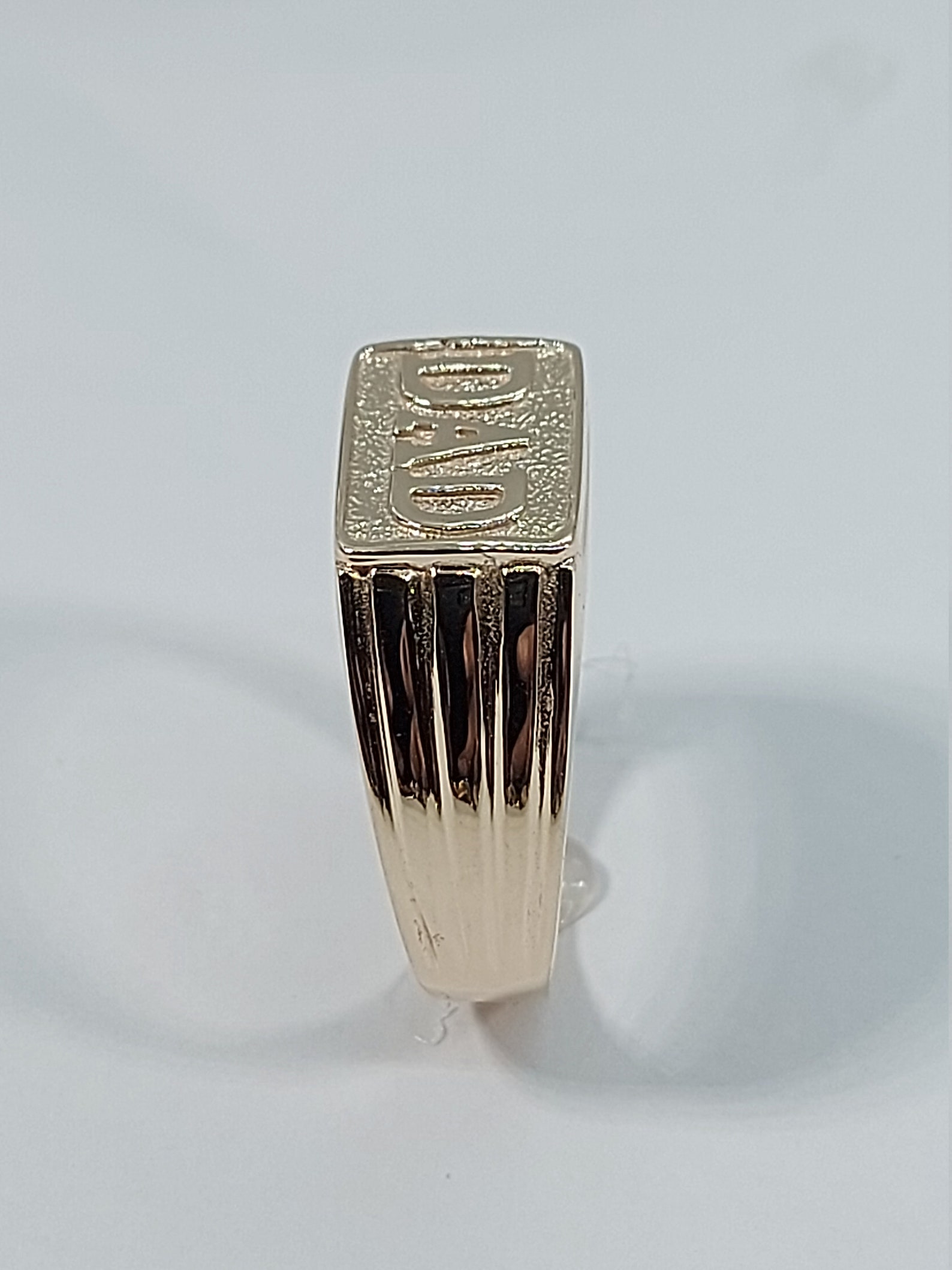 Men Ring Dad Ring Gold Ring Father's Day Gift Gold Dad | Etsy