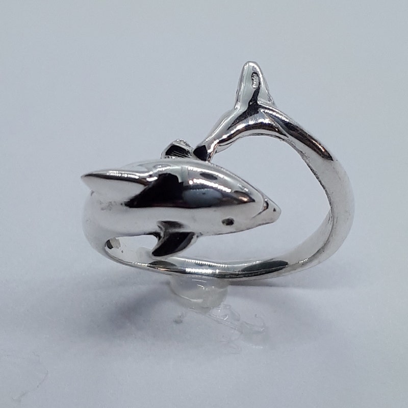 Dolphin Ring - Etsy