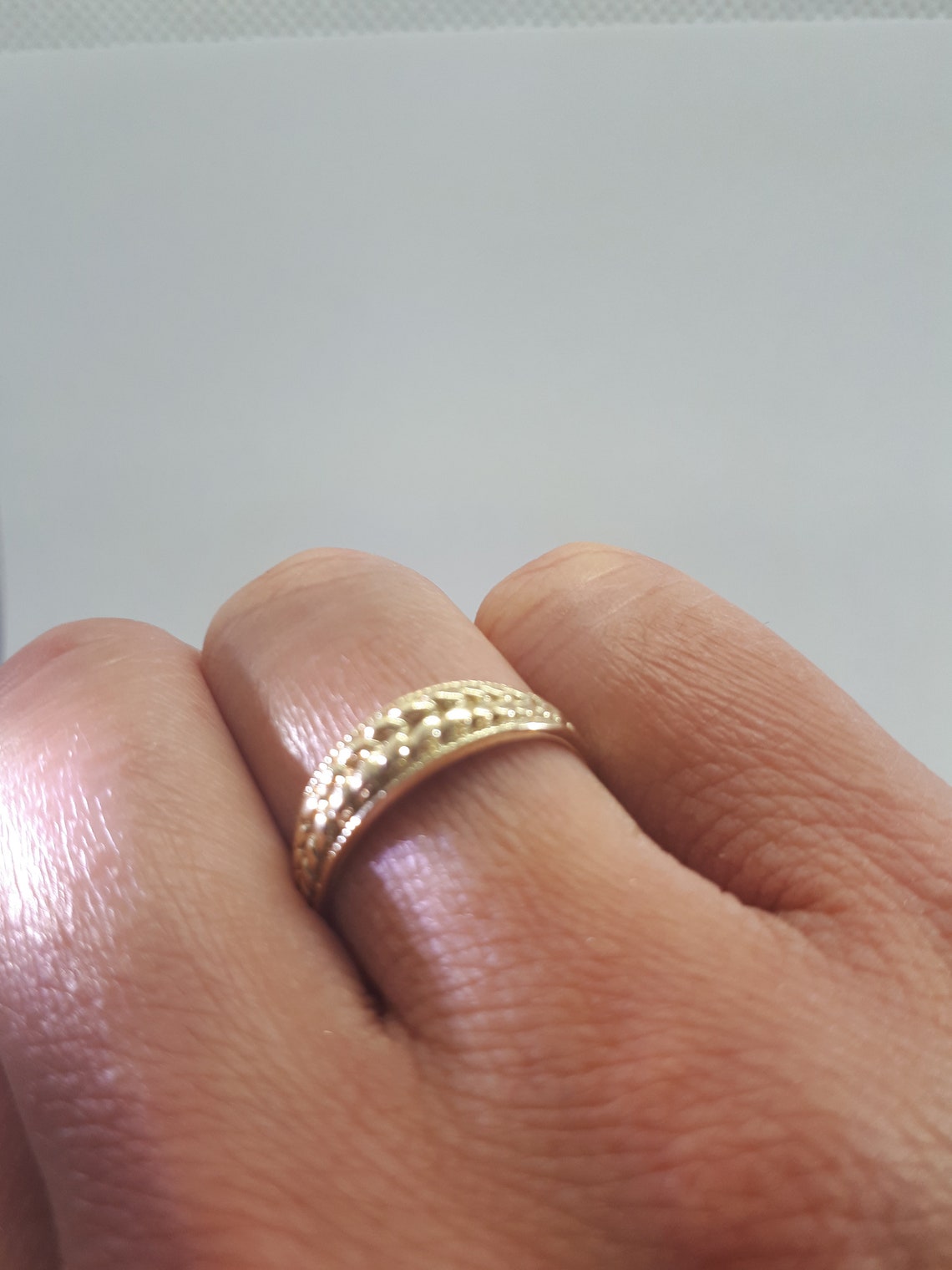 Yellow Gold Ring Yellow Gold Free Shipping 10k Yellow Gold | Etsy