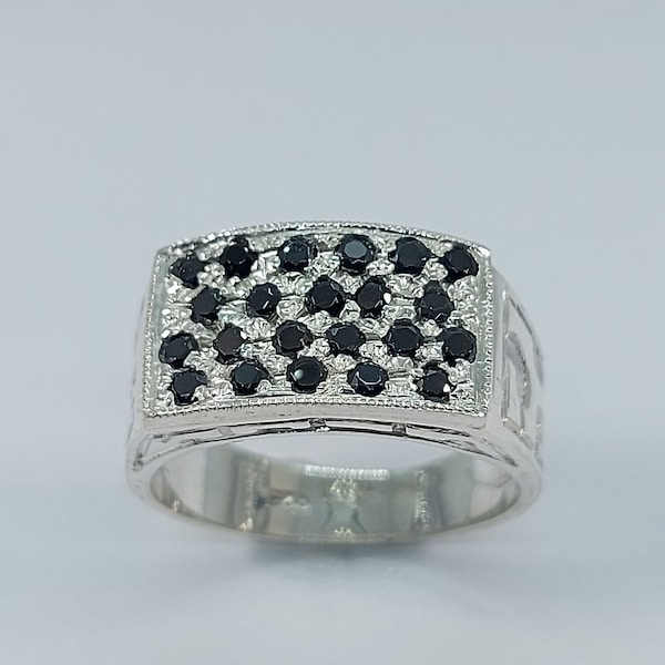 Heavy Silver Ring - Etsy