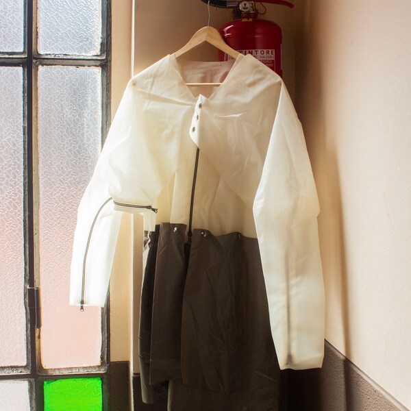 Rubber Raincoat - Etsy