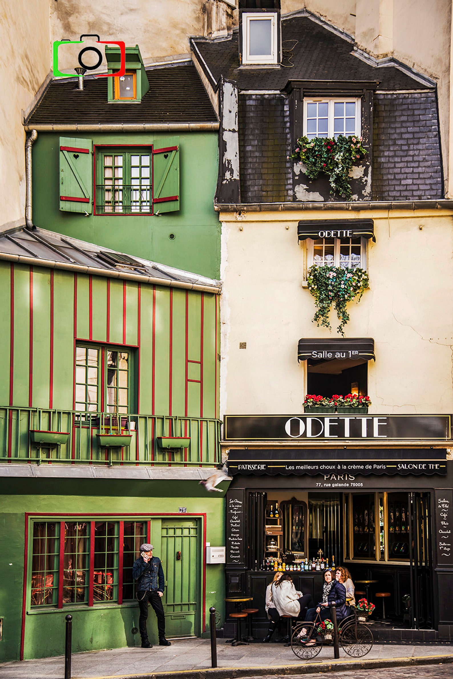 Photography of Building in Paris, France, Art Decor, Wall Art, Canvas ...