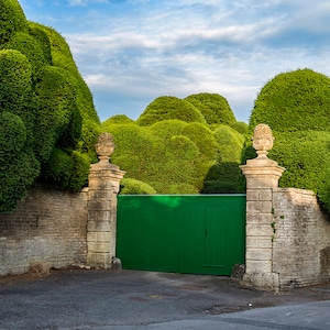 Photography, Old Gate, House, Corsham, UK, Canvas, Metal, Picture - Etsy