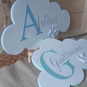 Cloud Door Plaque to Personalize - Etsy