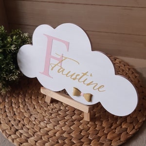 Cloud Door Plaque to Personalize - Etsy