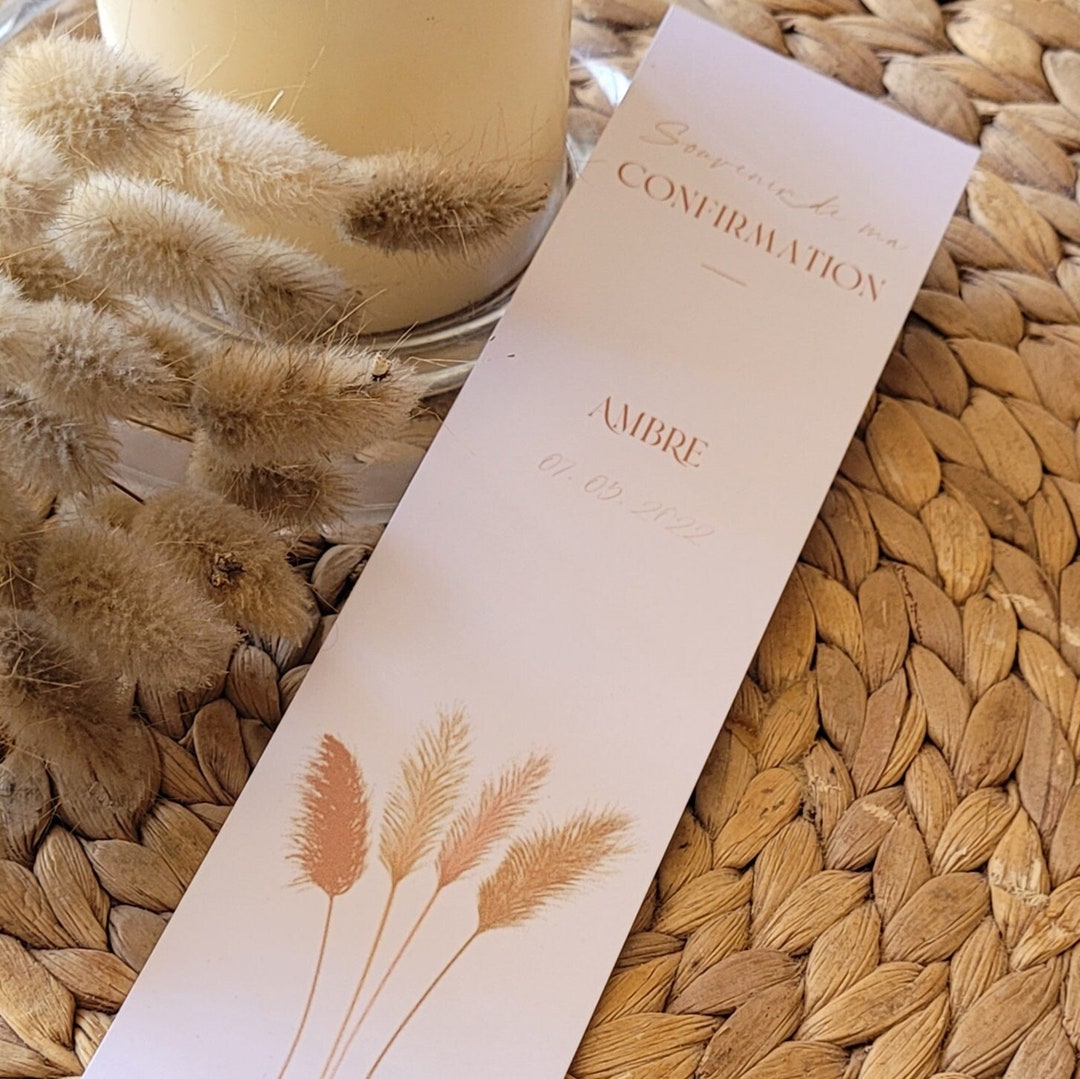 Set of 5 Bookmarks Bookmark Guest Gifts for Baptism, Communion ...