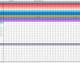 Bipolar Mood Chart - Printable PDF File - Etsy