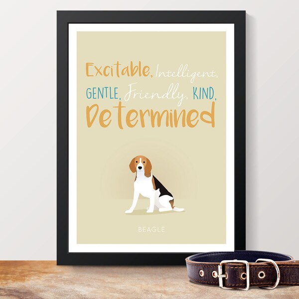 Beagle Poster - Etsy
