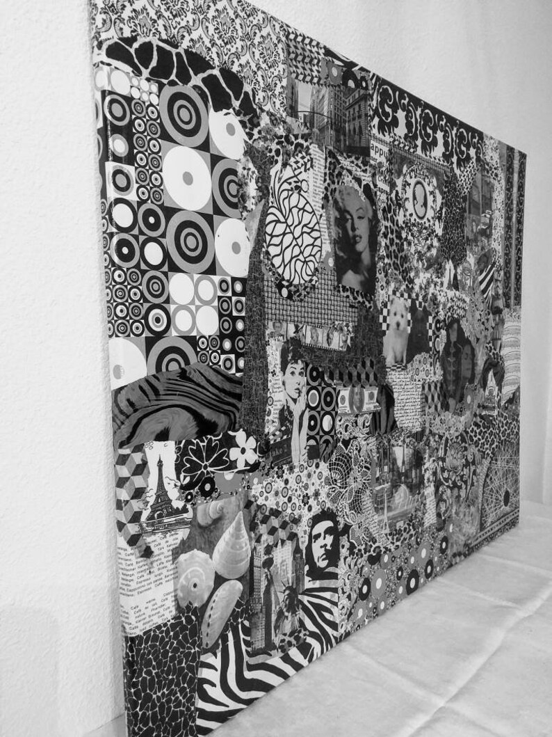 Large Picture Black and White Collages - Etsy
