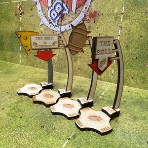 Ball Token With Sign Sign and Arrow Magnetized - Etsy