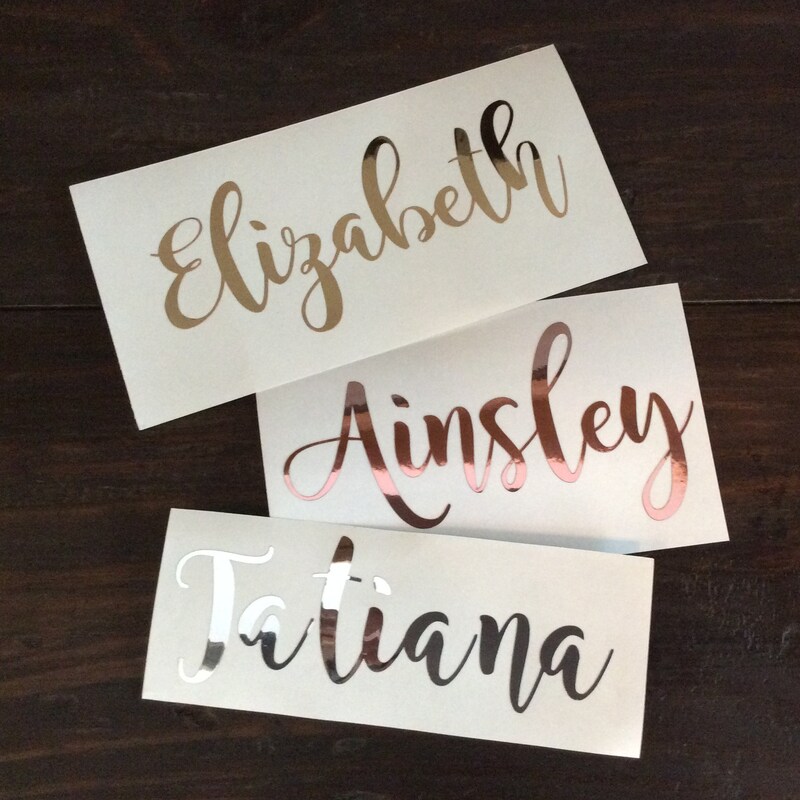 Gold Decal - Etsy