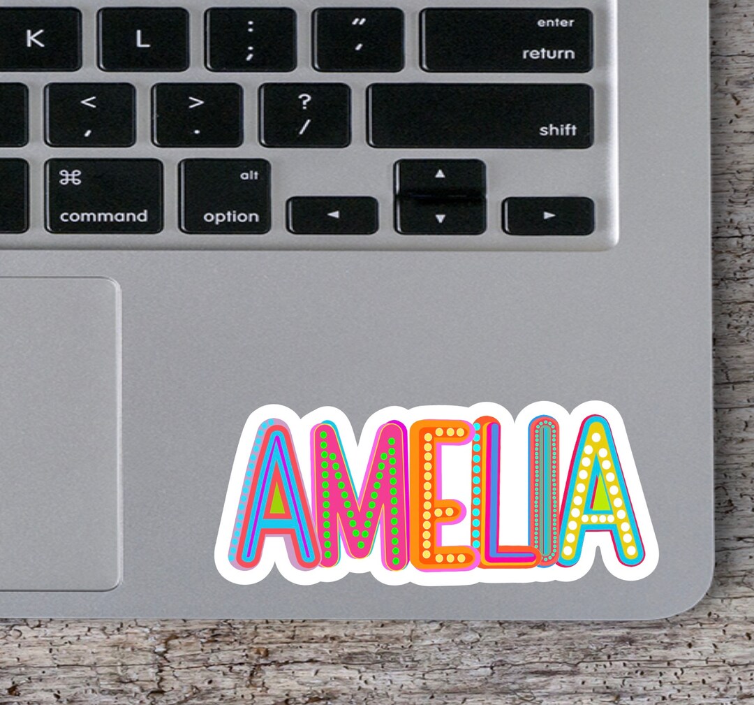 Personalized Name Sticker, Custom Name Sticker, Water Bottle Name Decal ...