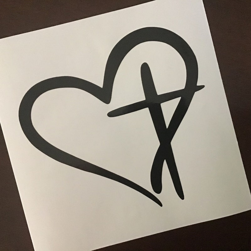 Cross Decal - Etsy