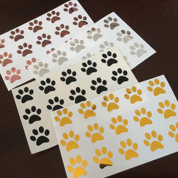 Paw Print Vinyl - Etsy