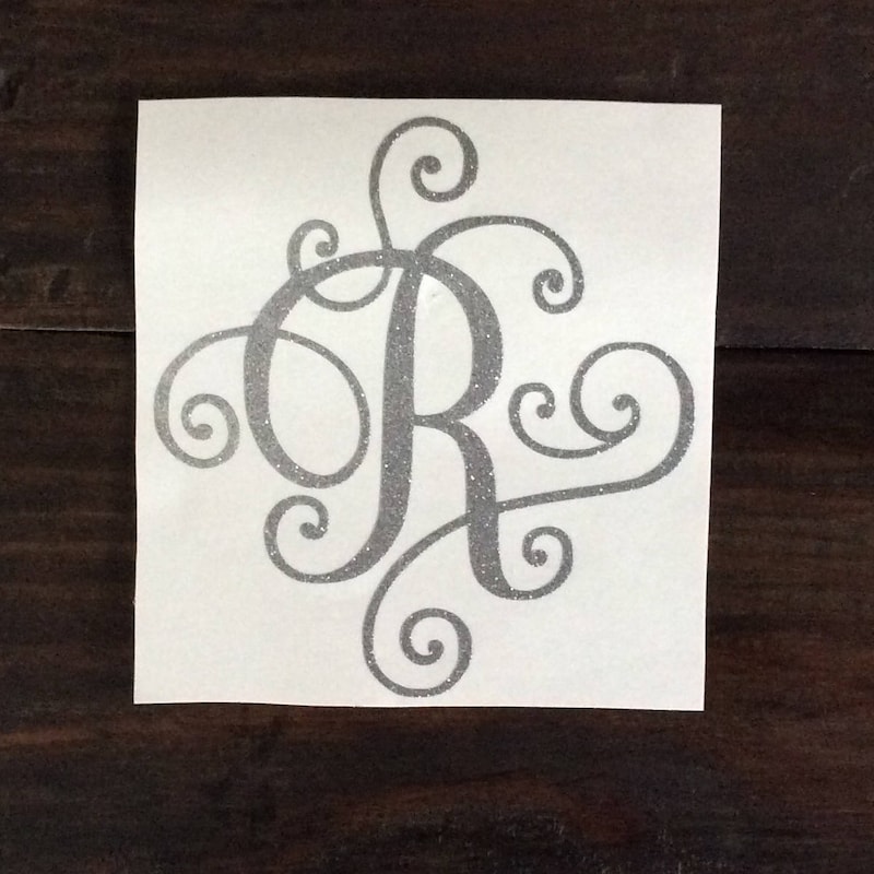 Scroll Monogram - Etsy