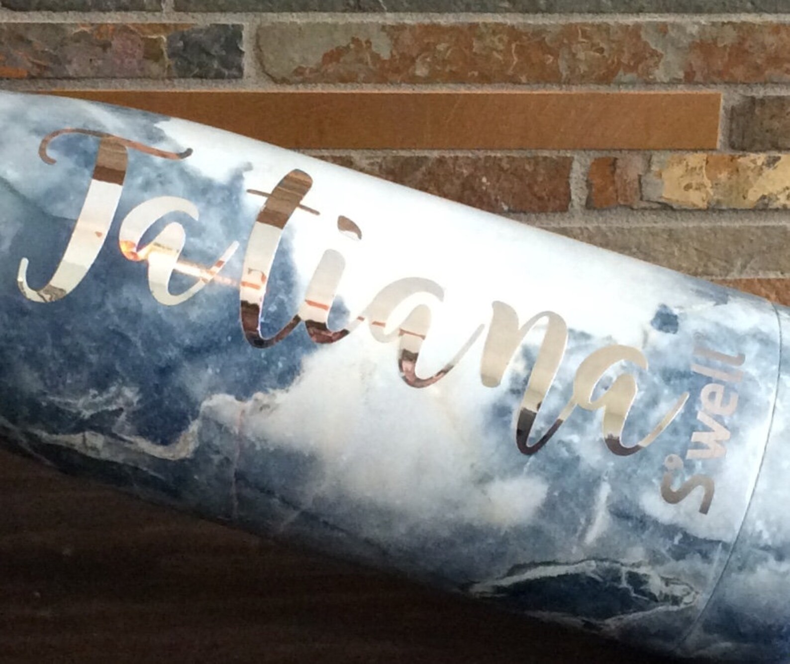 Name Decal Rose Gold Decal Gold Name Decal Silver Name | Etsy