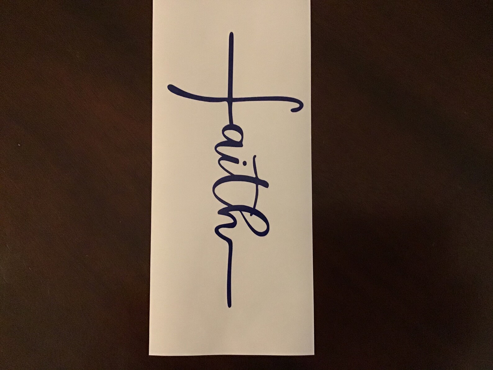 Faith Cross Decal Sticker for Car Window Religious Decal - Etsy