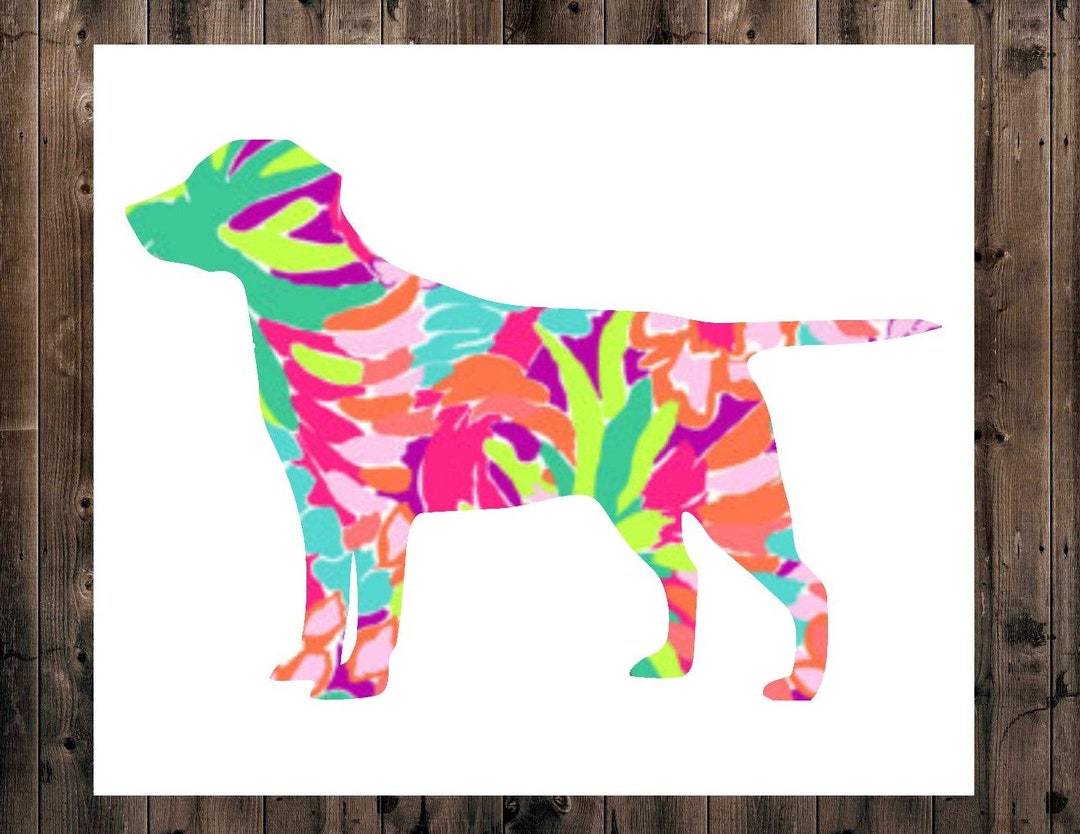 Lab Dog Decal, Labrador Retriever Decal, Labrador Dog Decal, Dog Decal ...