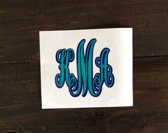 2 Layer Vinyl Decal - Etsy